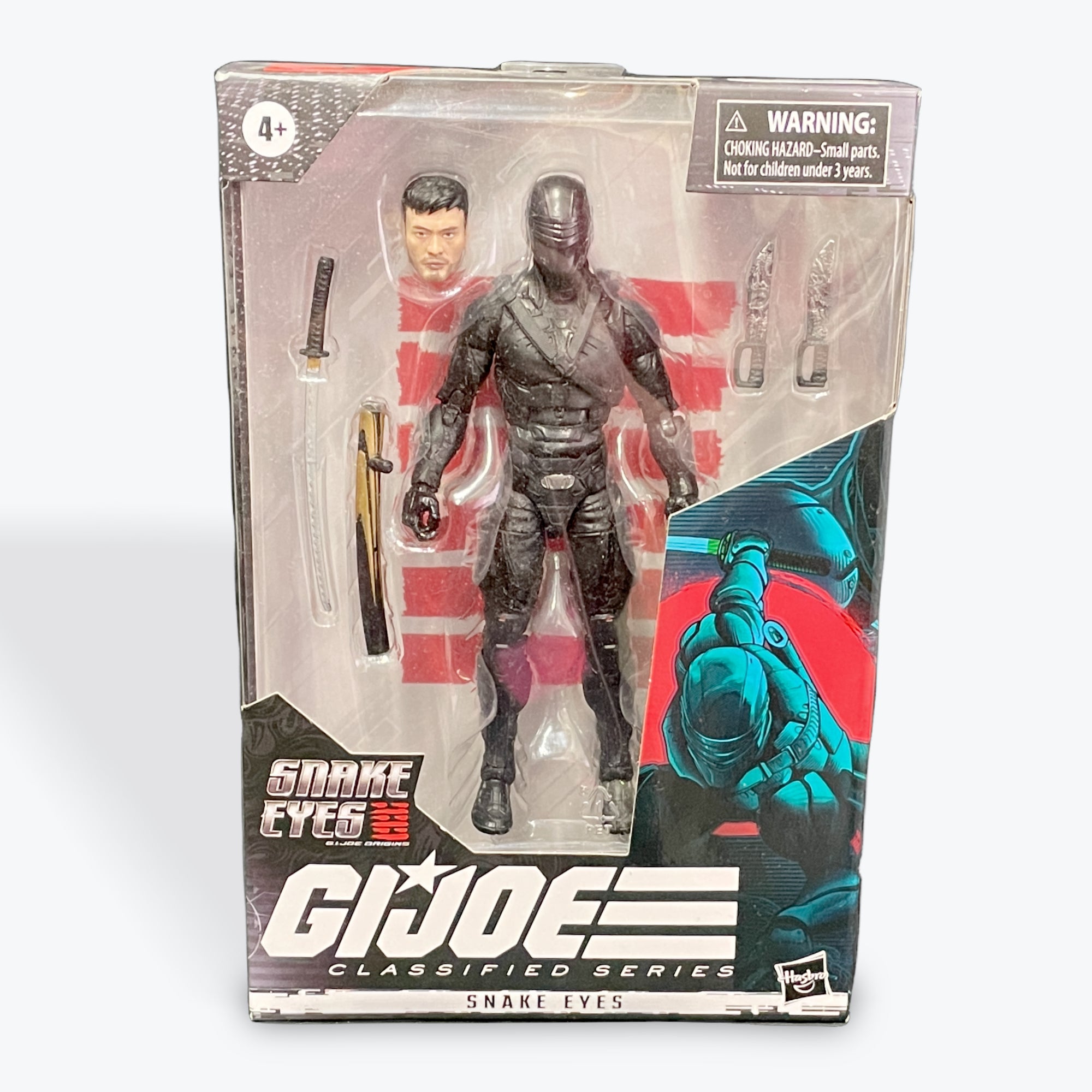 Hasbro GI Joe Classified Series Snake Eyes Figurine | Dorcas Ministries