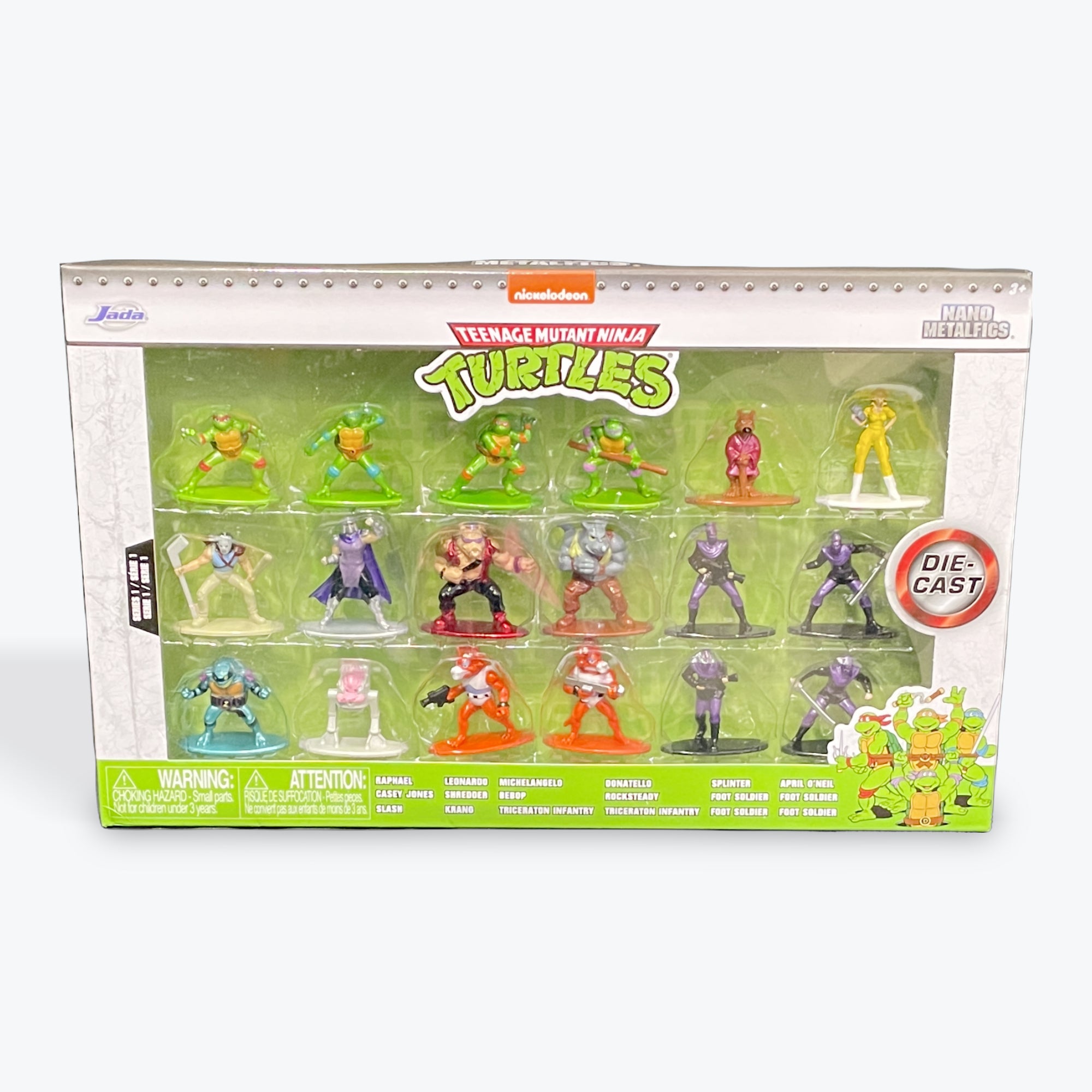 Jada Teenage Mutant Ninja Turtles Nano Metalfigs 18-pc Set | Dorcas ...
