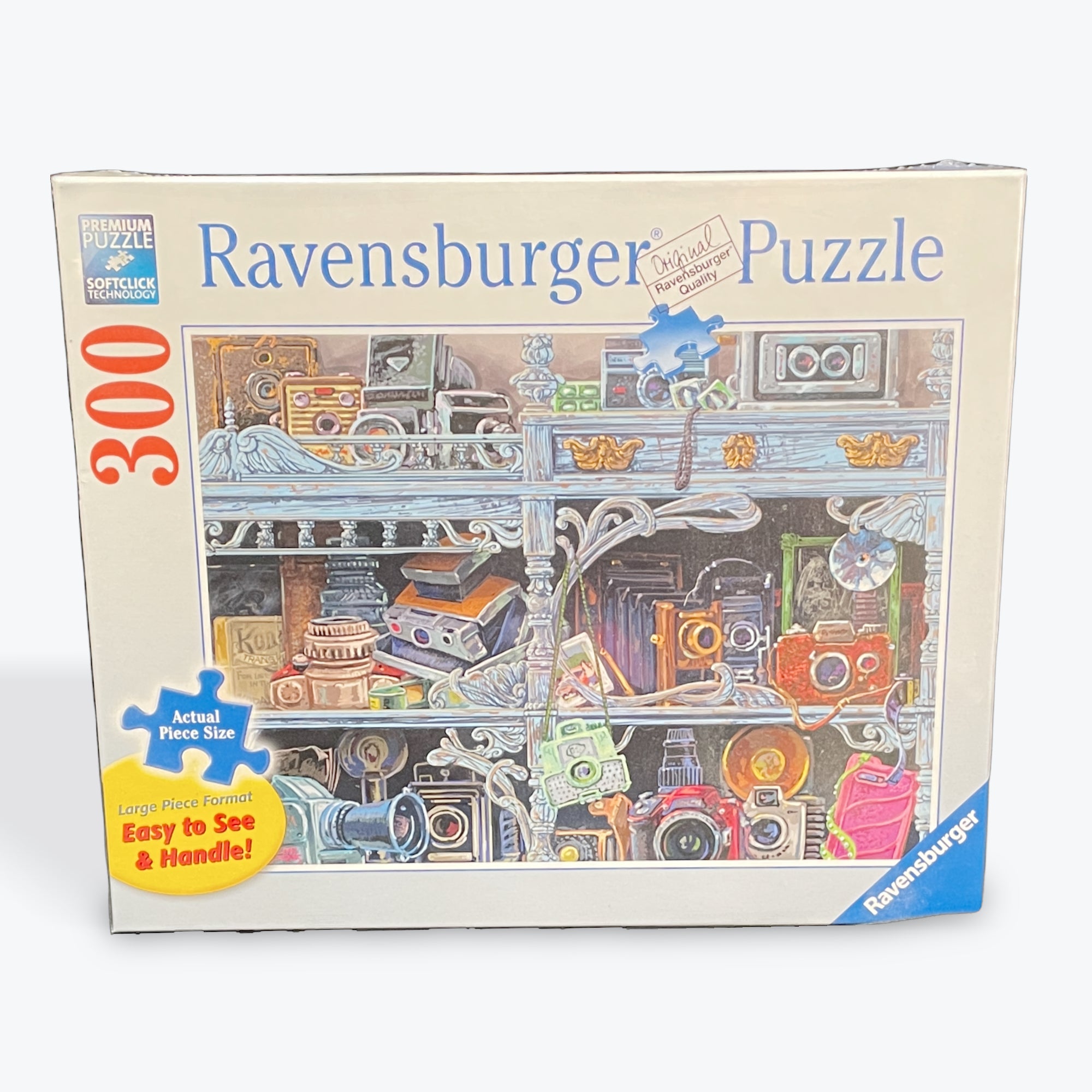 Ravensburger Large Piece Camera Evolution 300-pc Jigsaw Puzzle | Dorcas Ministries