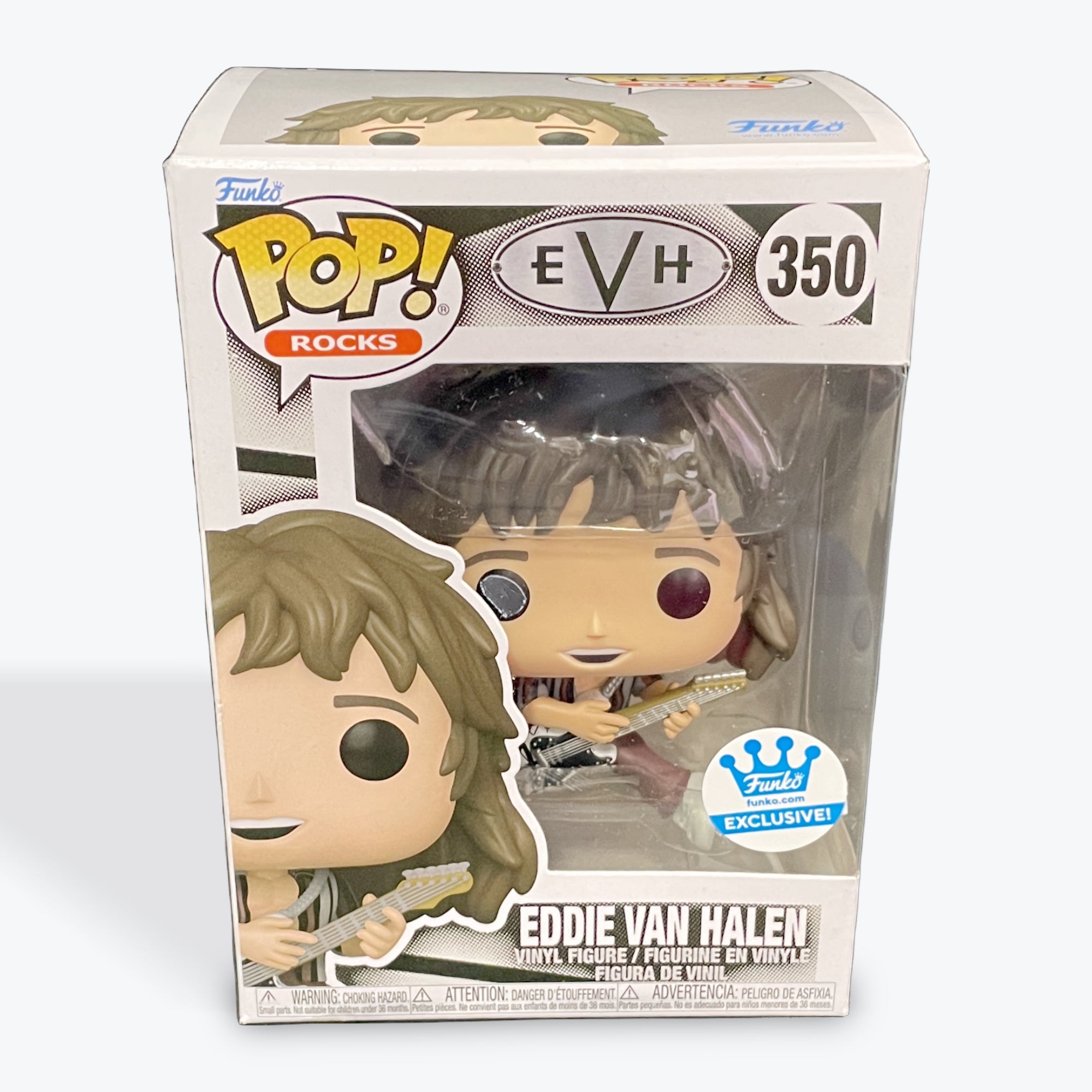 Funko Pop Eddie Van Halen Rocks Funko Shop Exclusive Vinyl Figure ...